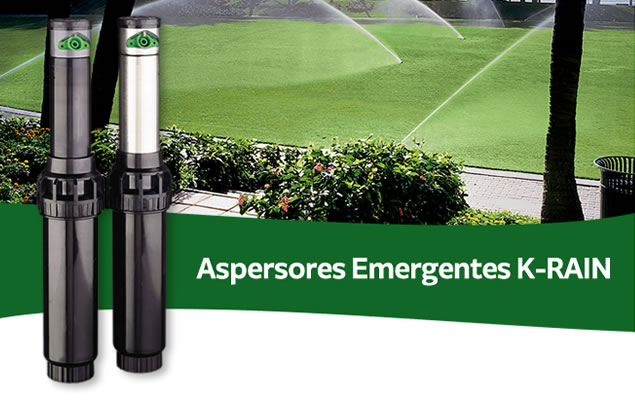 Aspersores Emergentes K-RAIN - Sure Rain S.A.